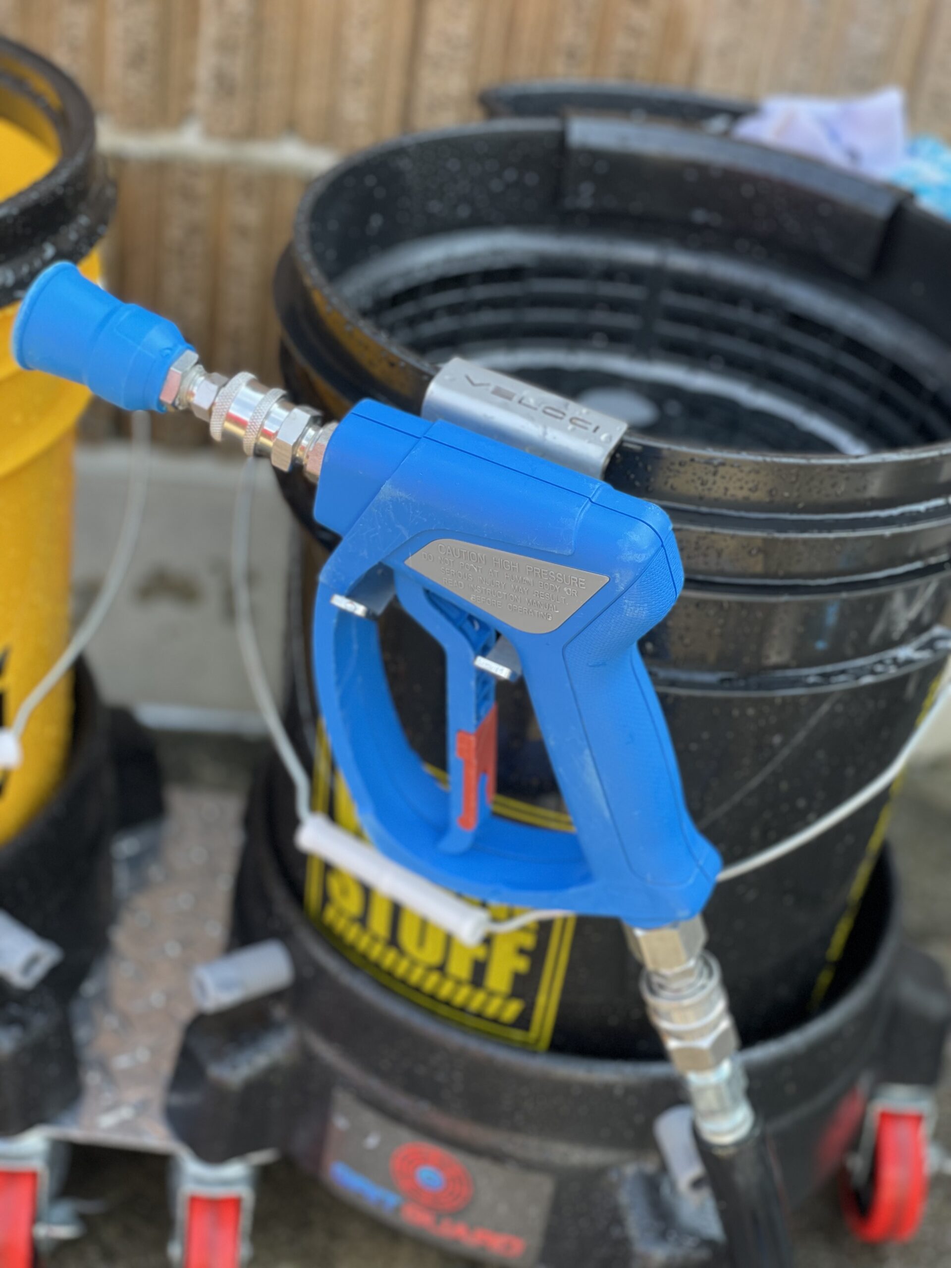 MTM Hydro ACQUALINE SGS35 SPRAY GUN W/ SS QC'S - &T Car Care